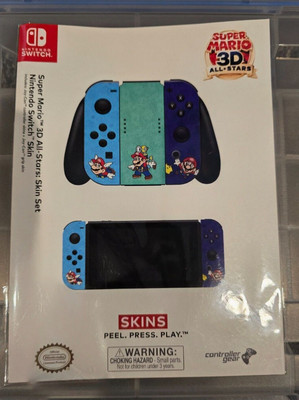Super Mario 3D All Stars Joy-Con Skin Set Preorder Bonus - Nintendo ...