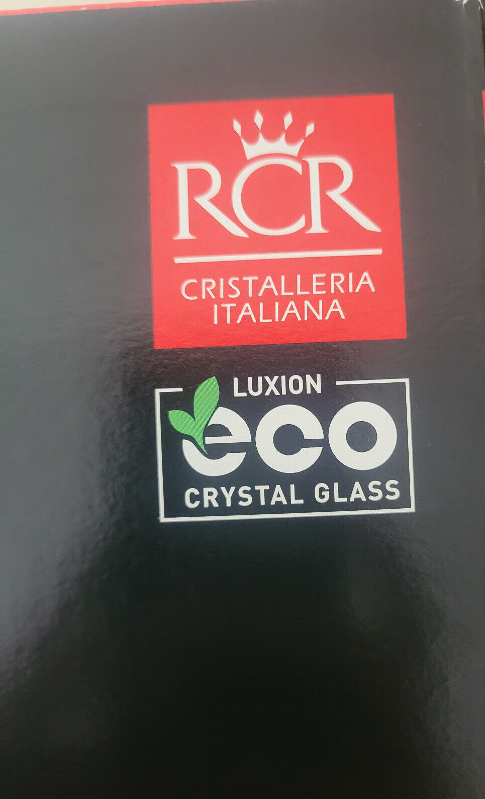 RCR Cristalleria Italiana Ego Wine Glasses Luxion Eco Crystal Made Italy-3 A79 for sale online ...