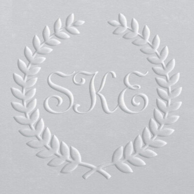 Custom Monogram Embosser with Initials - Hand-Held Embossing Stamp ...