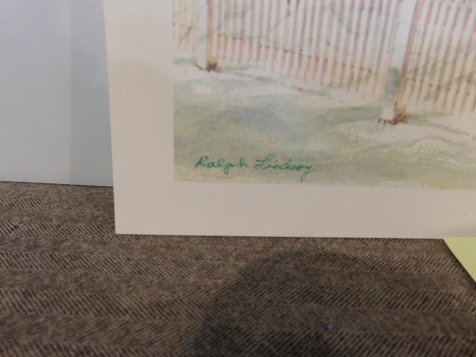 Vintage Lancaster County Watercolor Painting #4 Ralph Lindsay Signed | eBay