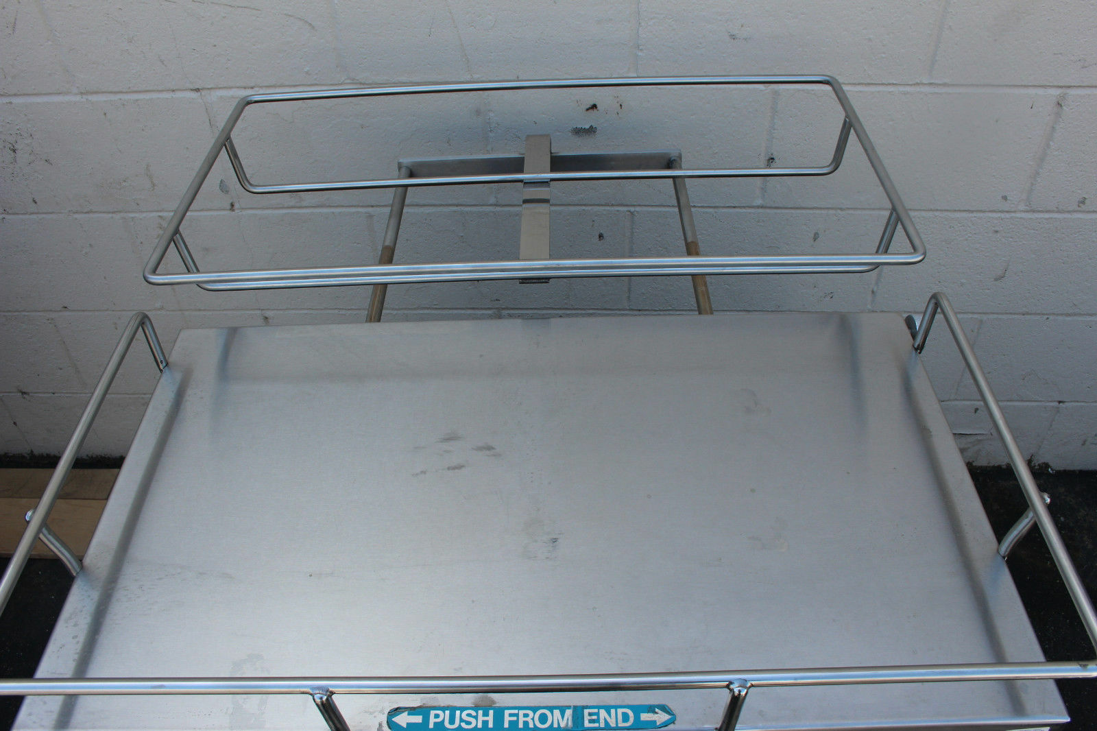 Pedigo Medical Hospital Infant Bassinet Stainless Steel Wheel Cabinet ...