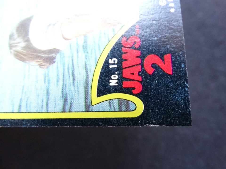 1978 Topps Jaws 2 Shark Movie Trading Card Complete Your Set You U Pick ...