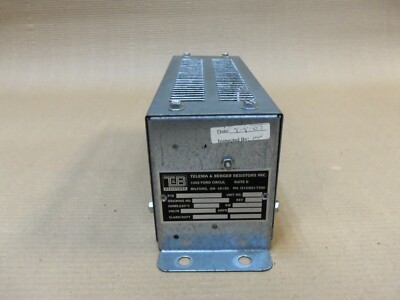 TELEMA & BERGER CZ471345U001 RESISTOR 20 OHMS, 4.3 AMPS, 0.370 KW | eBay