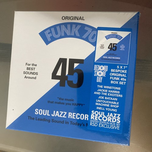 FUNK 70 Collectors 7” Box Set SOUL JAZZ | eBay