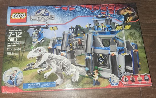 Lego Jrassic Park 75919 Indominus Rex Breakout Set Retired NEW | eBay