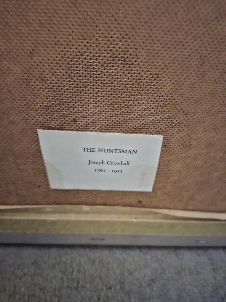 The Huntsman Painting By Joseph Crawhall 1861-1913 | eBay UK