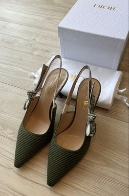 DIOR J'A Slingback Pumps 37.5 | eBay