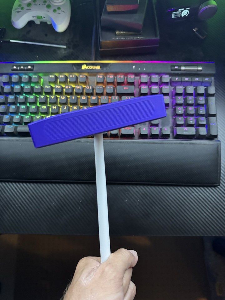 Lab Golf DF2.1 Sweeper Broomstick Putter 46” Length, 79.5° Lie Angle ...