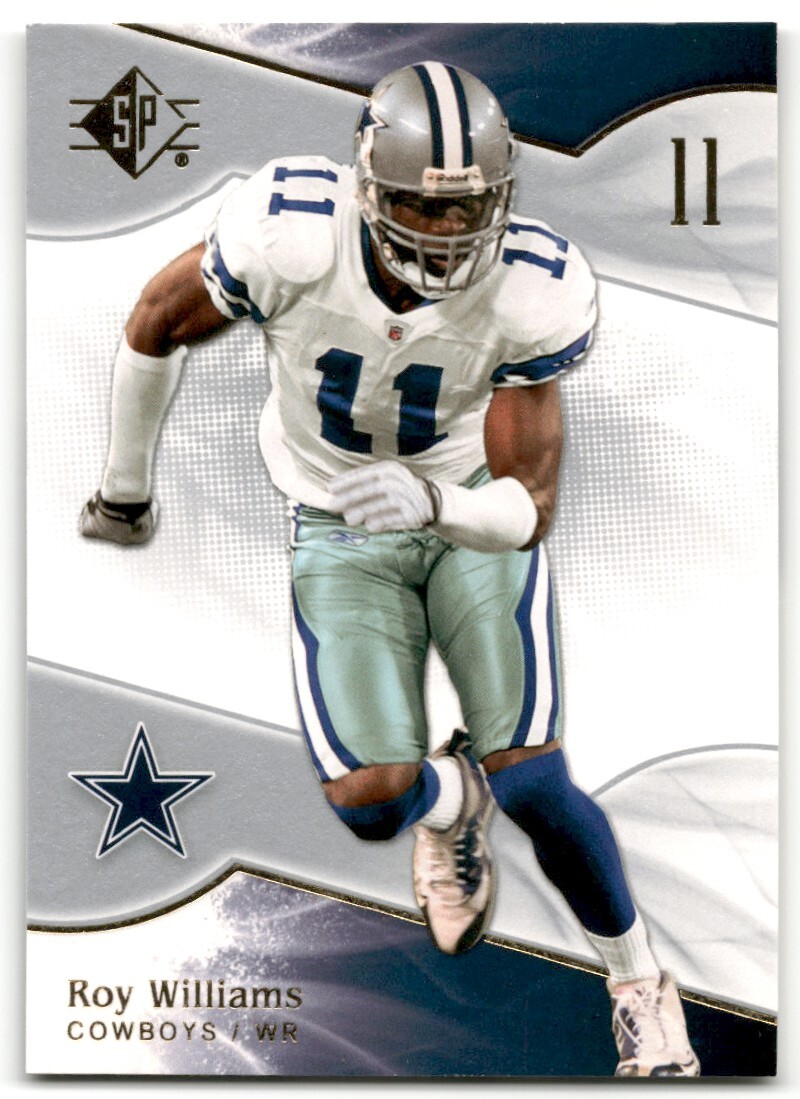 2009 Upper Deck SP Football Card Roy Williams #75 Detroit Lions | eBay