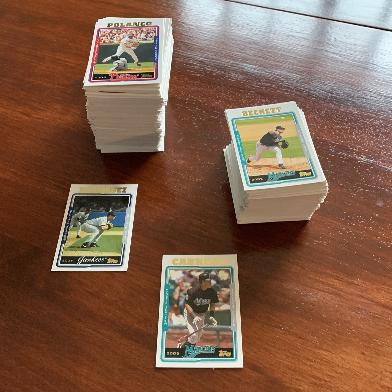 2005 Topps Baseball - Singles, Complete your set Pick A Card - Cards 1 ...