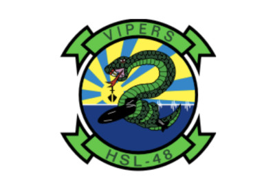 4" us navy hsl-48 helicopter anti sub squadron vipers sticker decal usa ...