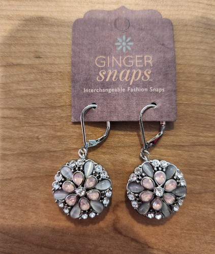 Ginger Snaps Interchangeable Earrings Fits 120MM with two snaps NEW | eBay