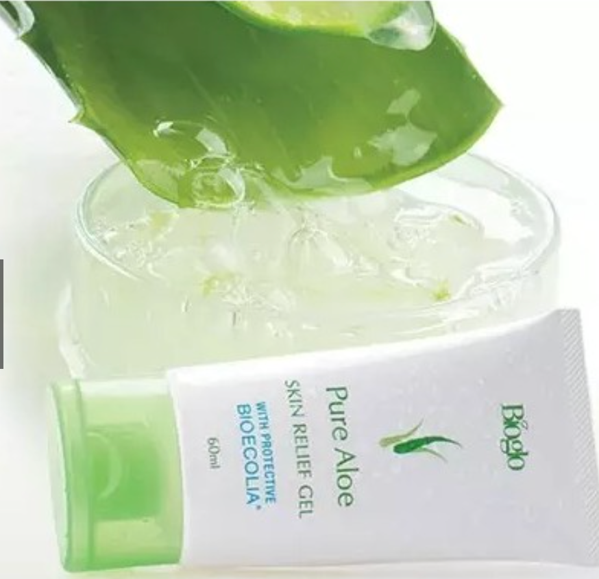Cosway Bioglo Pure Aloe With Bioecolia Skin Relief Gel 200% of Active ...