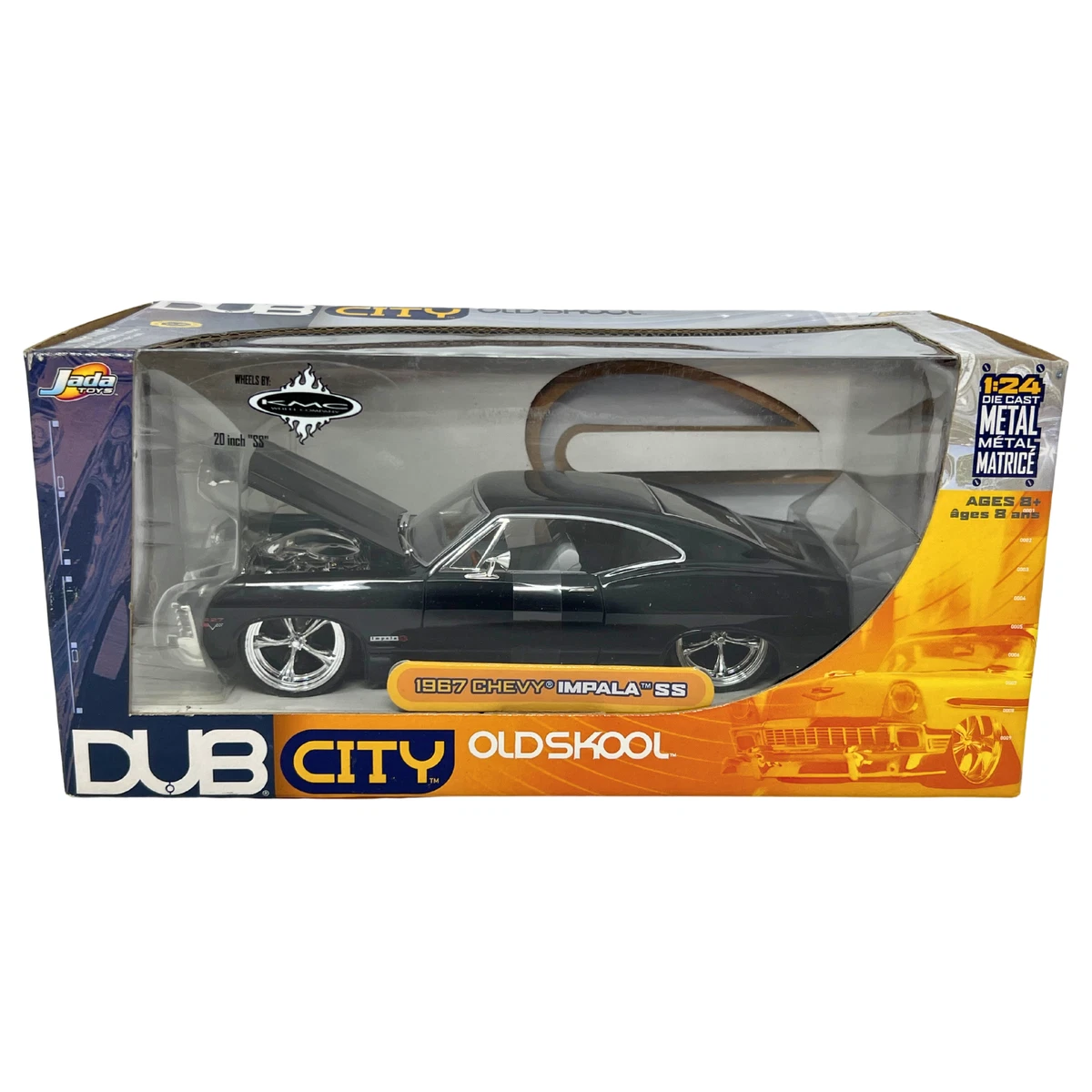 discount online sale Vintage Diecast Chevy Impala Dub City 1:24 Model