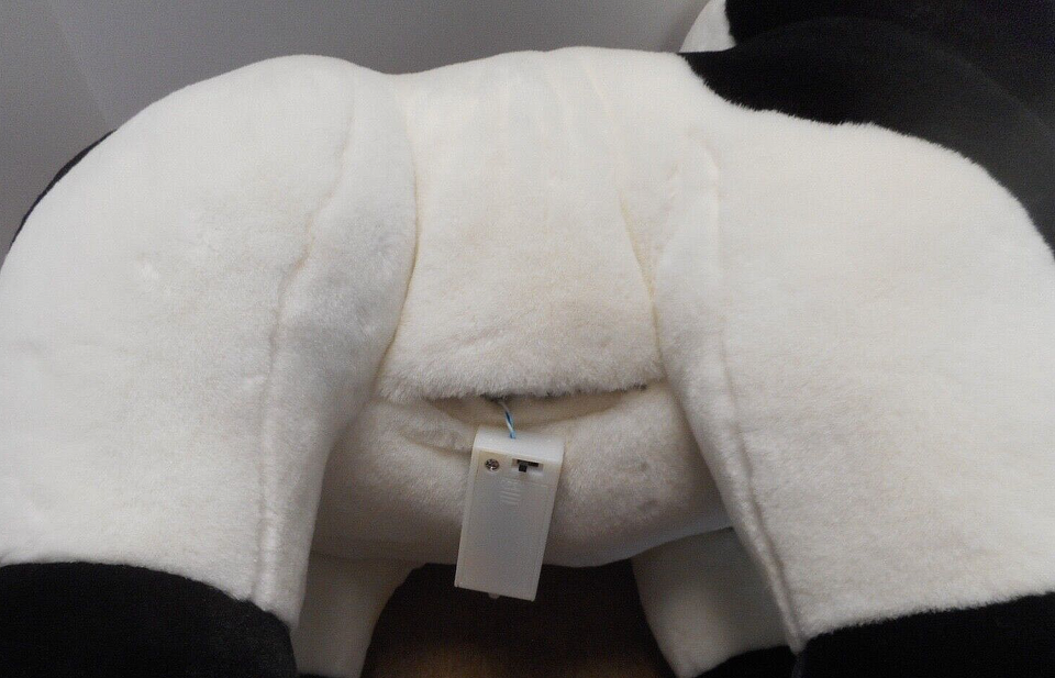 Rocking Cow Plush w/ Wood Mooing Animal Rocker Ride on Toys Toddler 3 ...