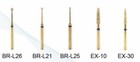 10pcs Dental preparation bur Porcelain FG dental burs Open pulp cavity ...