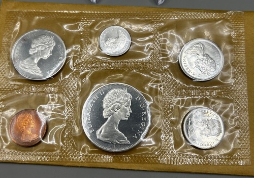 1964 Canadian Silver Proof-Like Set - 24350 | eBay