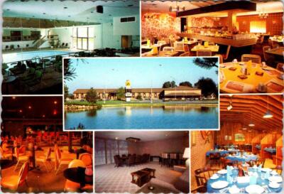 Waverly, IA Iowa RED FOX INN MOTEL Indoor Pool~Nite Club ROADSIDE 4X6 ...