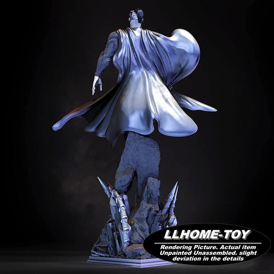 Super Man Cyborg Resin 1:6 Scale Model Kit Unpainted 3d Print GK Statue ...