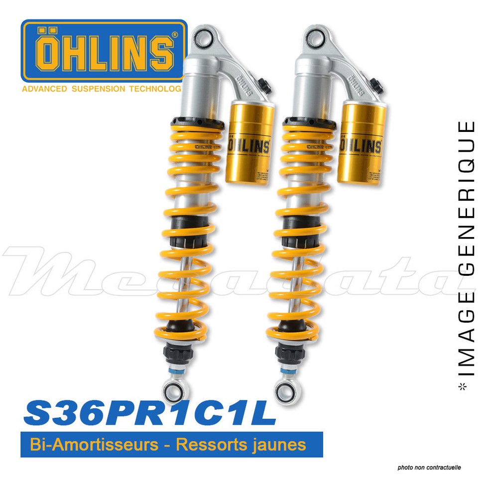 Amortisseur Ohlins HARLEY-DAVIDSON SPORTSTER XLH 1200 L 2004 HD6250 ...