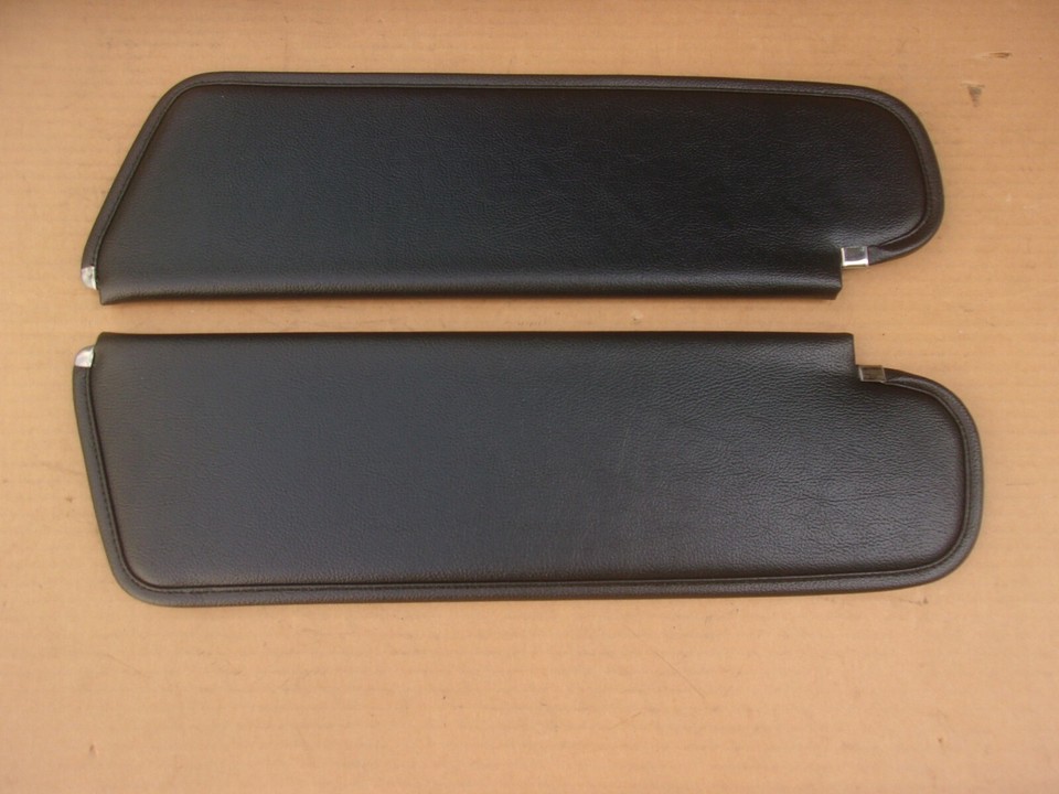 NEW 1972 1973 E-Body BLACK Sun Visors - In Stock - Ships in 48 Hours | eBay