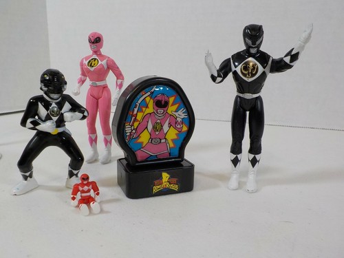 LOT of Vintage 1993-95 Power Rangers~ [1] Ink Stamp & [4] Action ...