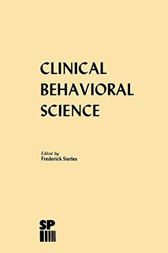 Clinical Behavioral Science 9789401179751| eBay