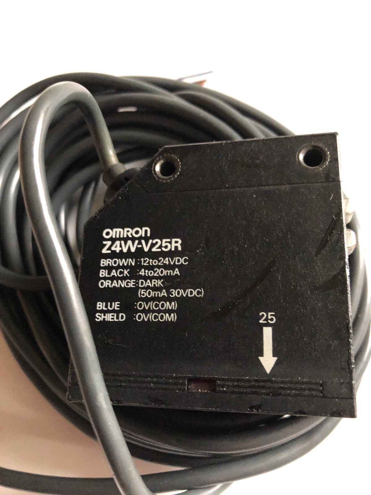 OMRON Z4W-V25R DISPLACEMENT SENSOR,OMRON Z4W V25R,CW | eBay