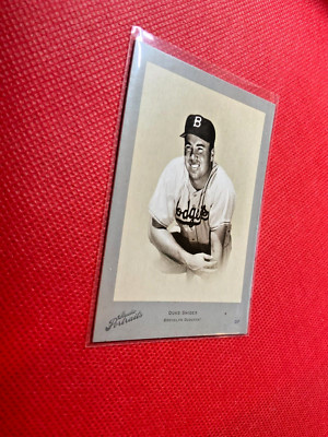 DUKE SNIDER HOF 8/20 2005 Donruss Studio Portraits CERTIFIED GRAY COLOR ...