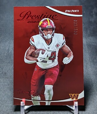 Antonio Gibson Red Holo /599 Xtra Points 2023 Prestige 291 Washington ...