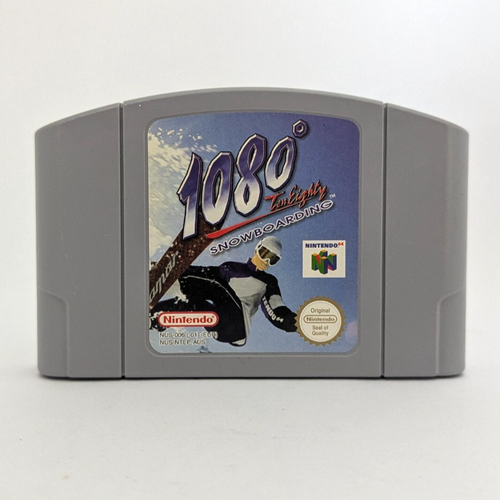 Very Good! Genuine Nintendo 64 N64 Game 1080 Snowboarding 64 PAL AUS ...
