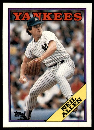 1988 TOPPS NEIL ALLEN NEW YORK YANKEES #384 | eBay