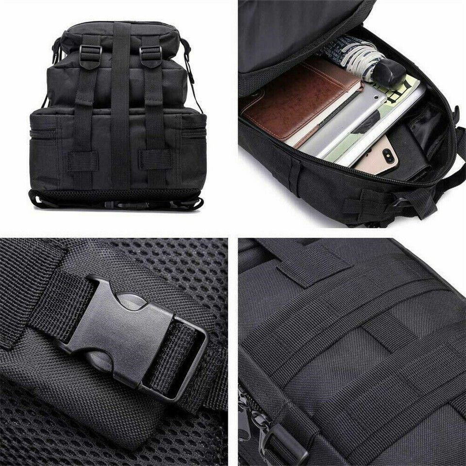 30L-120L Tactical Military Hiking Camping Backpack Trekking Army ...