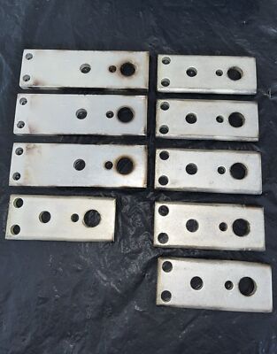Lot Of 9 Silver Plated Copper Buss bar Busbar Two Sizes 3lbs | eBay