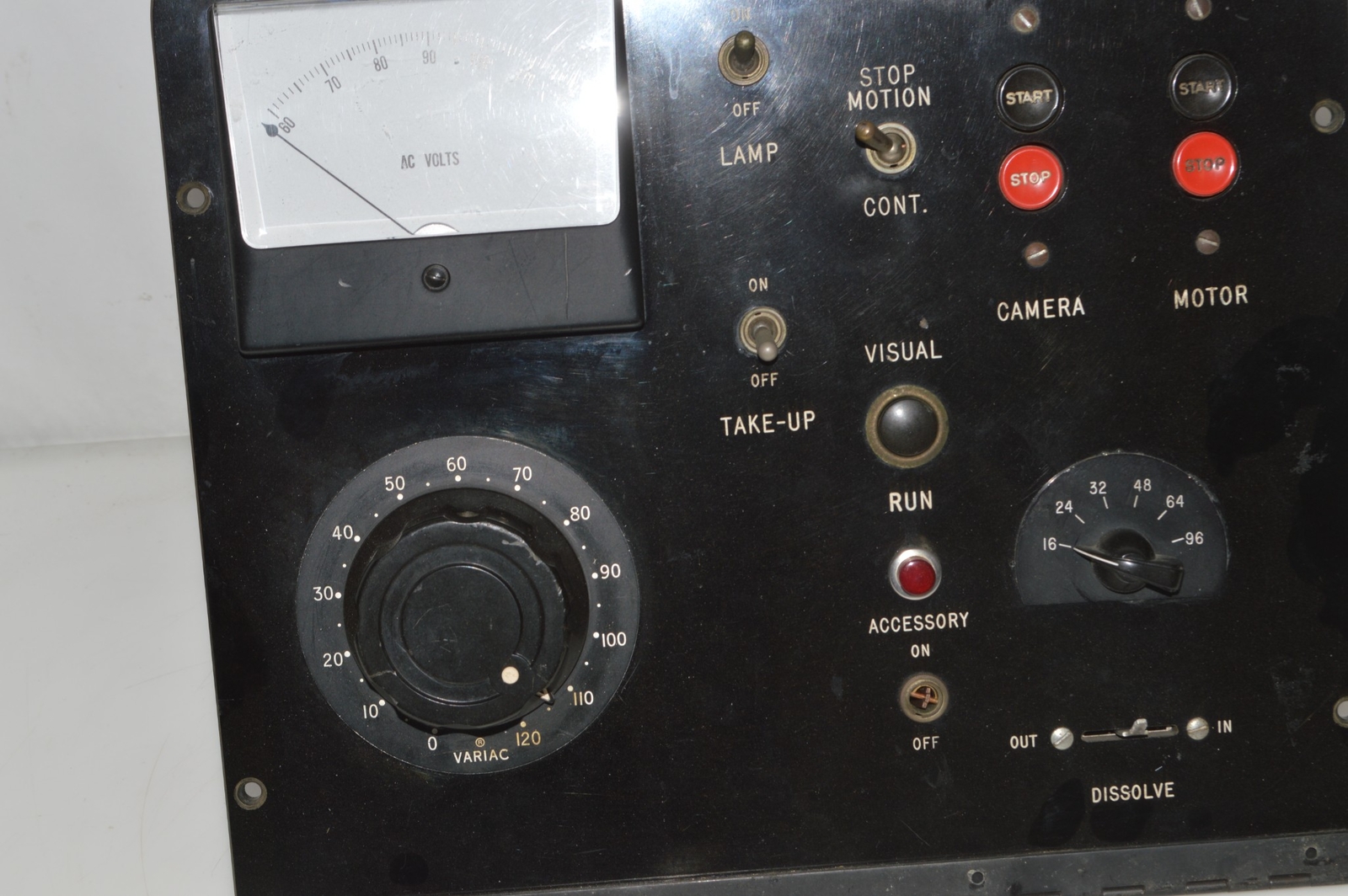 *TC* GENERAL RADIO W8 VARIAC AUTOTRANSFORMER W/ VINTAGE PANEL (SBW82 ...