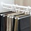 Magic Pants Hangers Multi-Layer Trouser Rack Space Saving Stainless ...