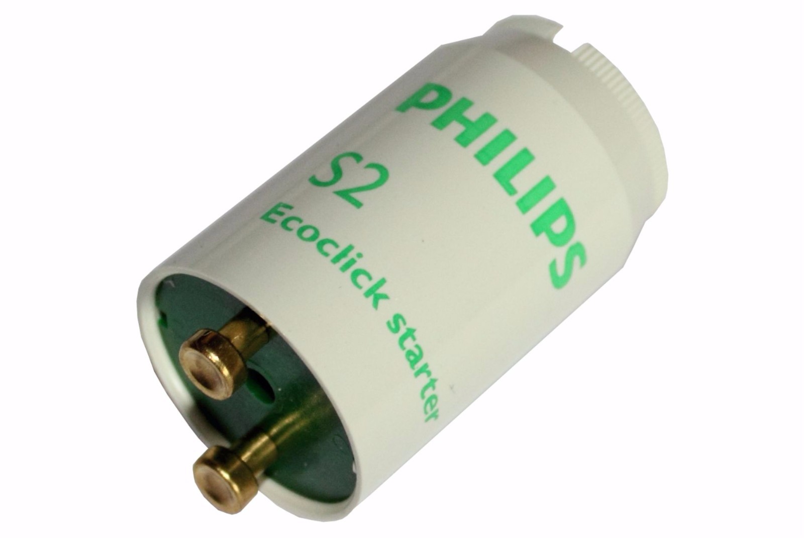 2X PHILIPS S2 Fluorescent Tube Starter 4-22W (=FS2) EcoClick 220-240V ...