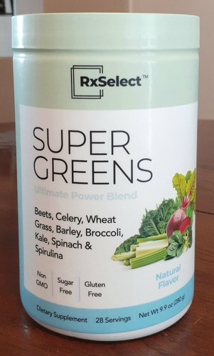 RX SELECT SUPER GREENS ULTIMATE POWER BLEND (28 SERVINGS) EXP 01/2025 ...