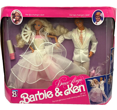 BK~ NIB BARBIE DOLL 1990 DANCE MAGIC GIFT SET & KEN VINTAGE 5409 | eBay