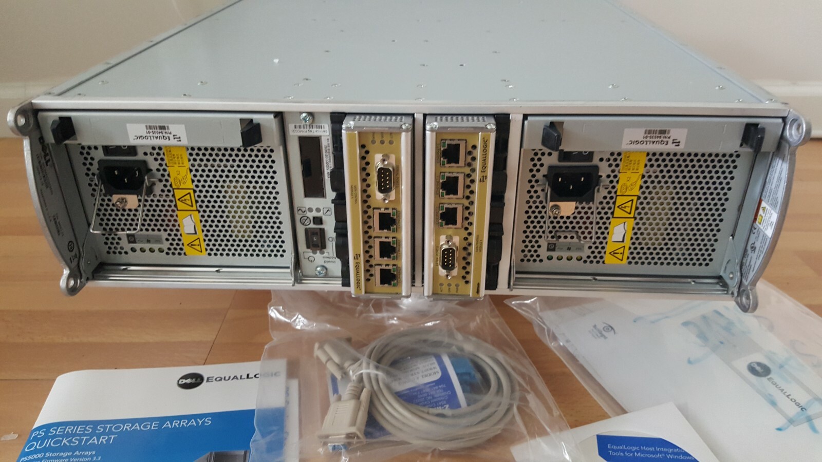 Dell EqualLogic PS5000 SAN Storage System With 16x SATA Trays(16) x 500 ...