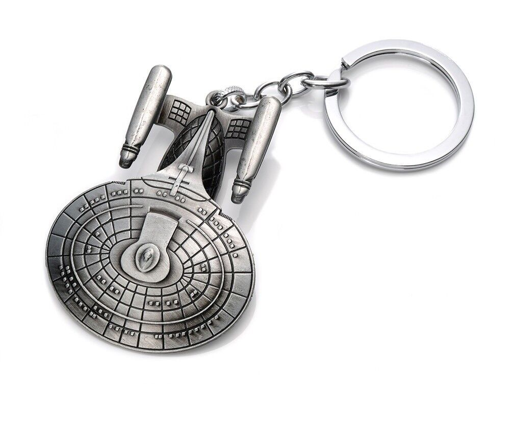 Star Wars Keychain Key Keyring Metal Star Trek Spacecraft Warship ...