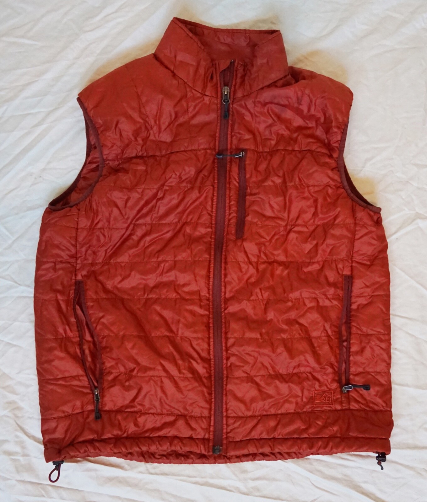 REI Co-op Puffy Insulated Vest Men's Large Red - Gem