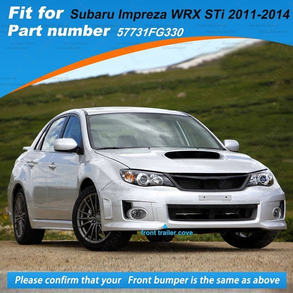 For 2010-2014 Subaru WRX STI Impreza 57731FG330 Front Bumper Tow Hook ...