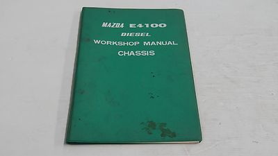 MAZDA E4100 DIESEL WORKSHOP MANUAL CHASSIS BOOK GENUINE | eBay Australia