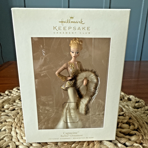 2009 Hallmark Capucine Barbie Keepsake Ornament – Porcelain Club ...
