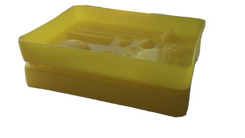 2 piece set Yellow Plastic Bakeable Mold Pastery Shapes | eBay