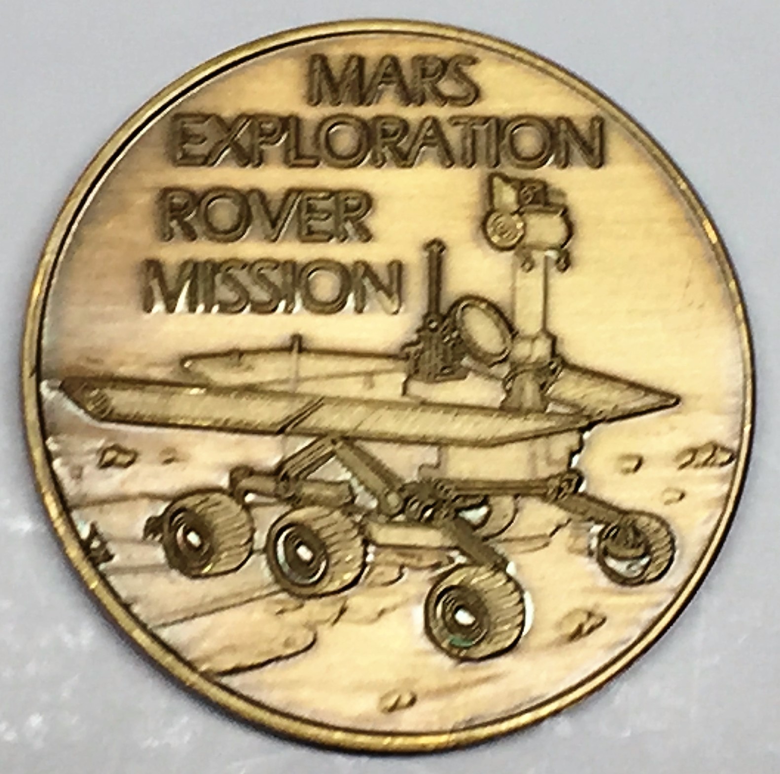 N504 NASA SPACE COIN / MEDAL, MARS EXPLORATION ROVER MISSION | eBay