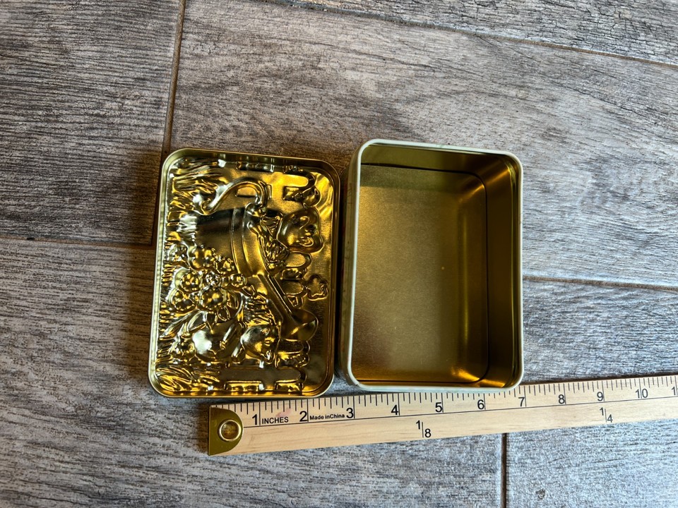 Keller Charles of Philadelphia Cat Tin Trinket Box Metal Kitty Cat Rudy ...