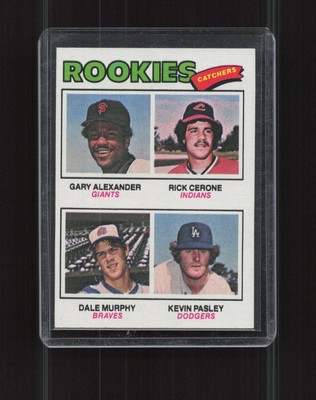 1977 Topps 476 1977 Rookie Catchers Dale Murphy Rookie | eBay