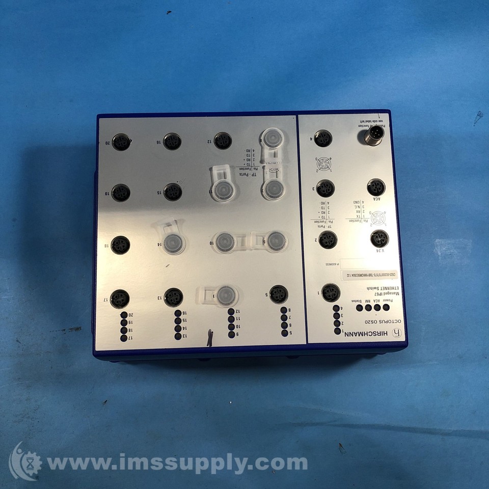 Hirschmann OCTOPUS OS20 Managaed IP67 Ethernet Switch USIP | eBay